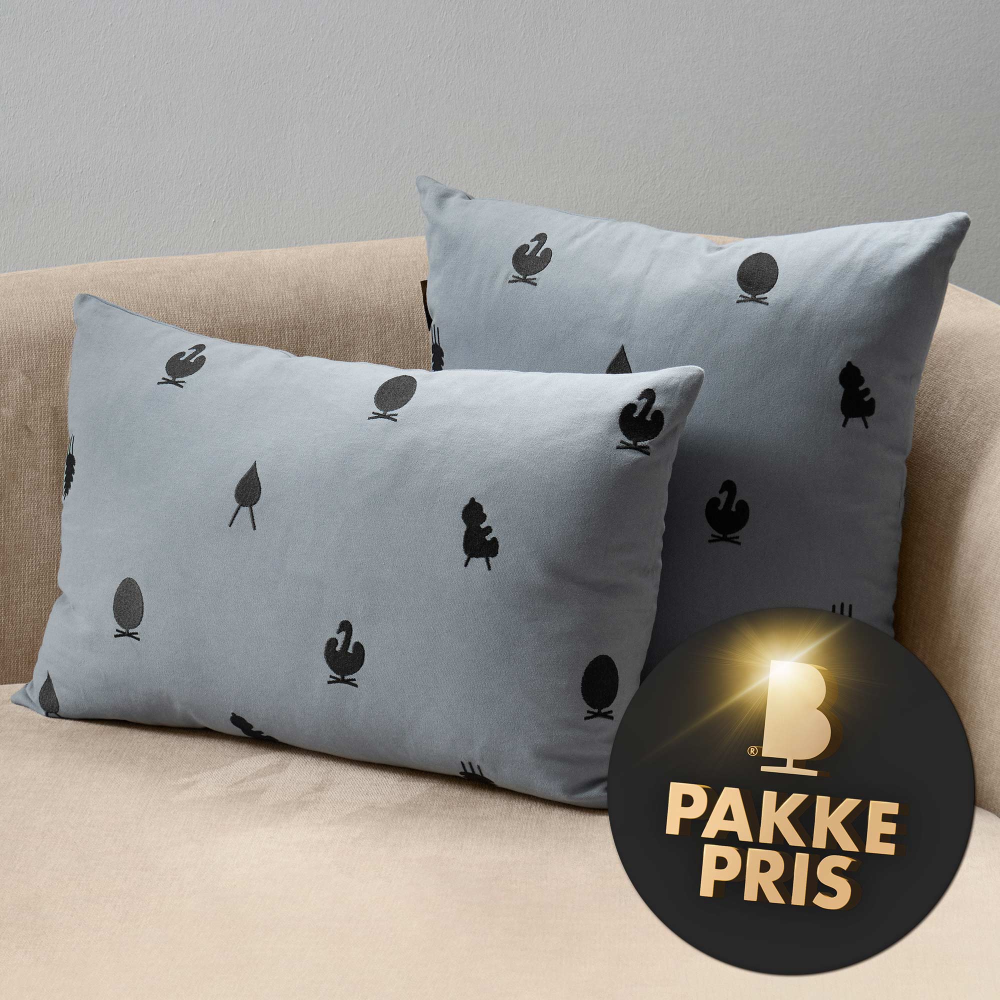 Brainchild – Pakkeløsning – 2 valgfri sofapuder – Brainchild.dk